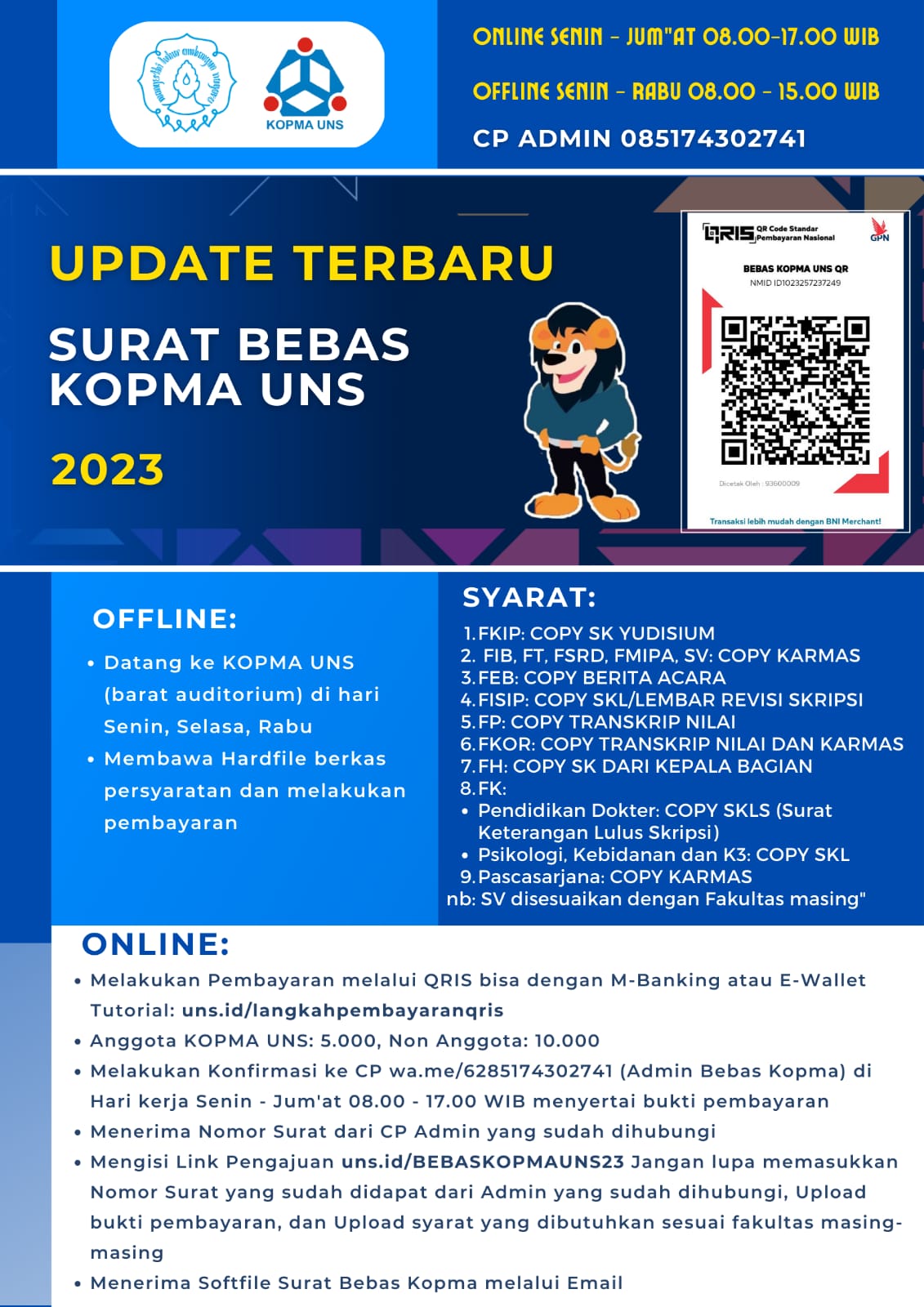 BEBAS KOPMA [Update Terbaru] – KOPMA UNS